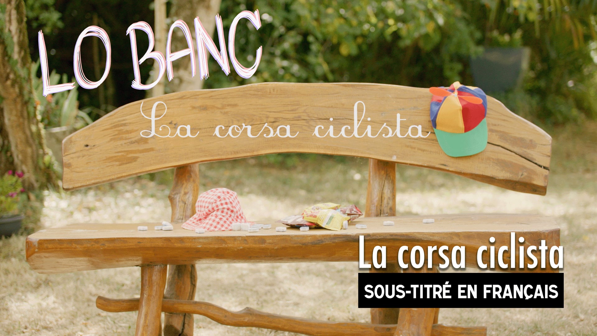 La corsa ciclista - Lo banc